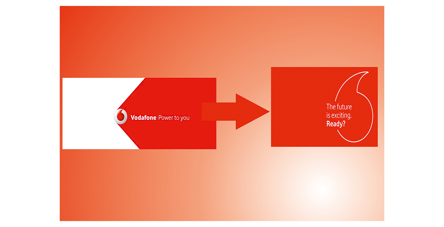 Vodafone announces new brand positioning